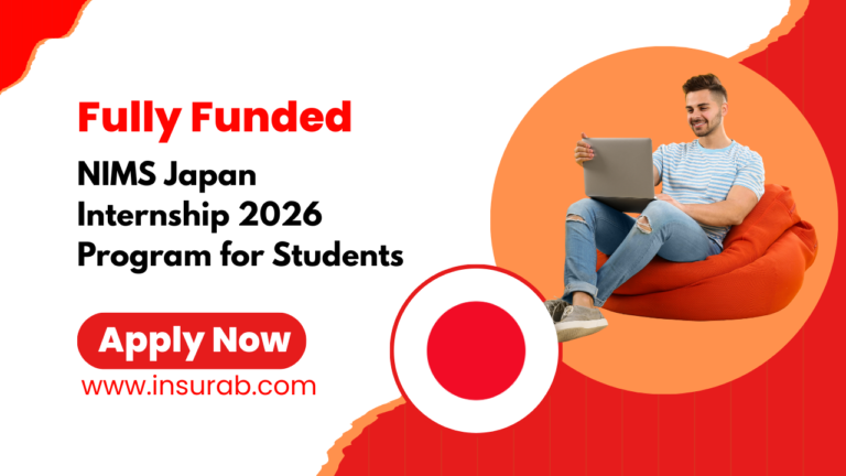 Nims Japan Internship 2026 Fully Funded Program For Students